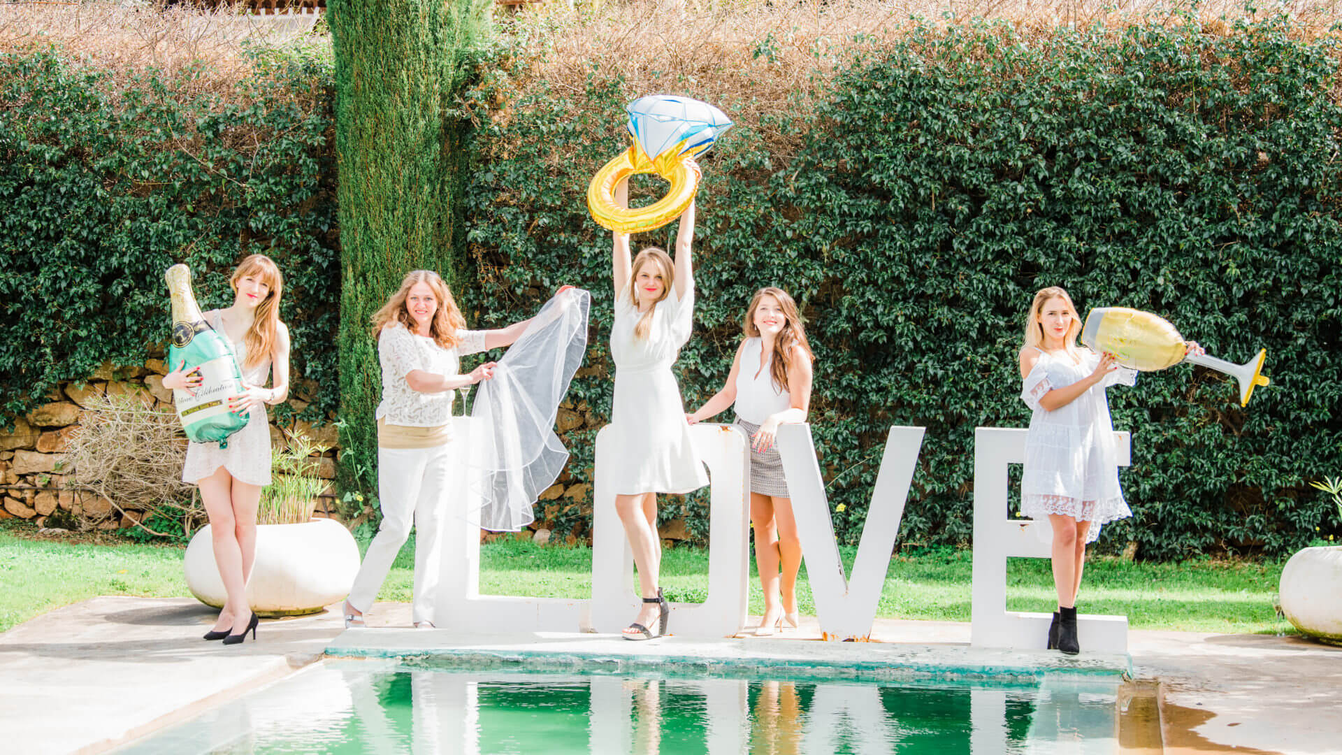 Bachelorette Party Photoshoot Ideas, Poses, & What to Wear